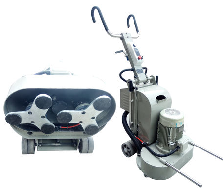 Beton Batu Marmer Terrazzo Lantai Grinder Single Phase 220V 10HP 6 Disc